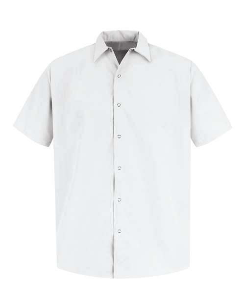 RED KAP Specialized Pocketless Polyester Work Shirt SS26 – Harpsclub
